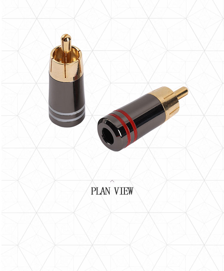 Buy Wholesale China Rca-273 High Quality Metal Rca Plug Rca Connector ...