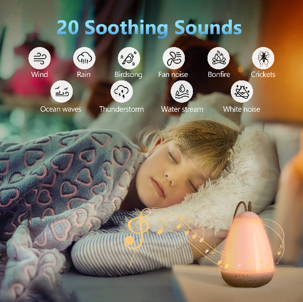 Buy Wholesale China Best Sleepmate Natural Sound Led Night Lamp ...