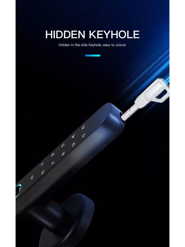 Buy Wholesale China Fingerprint Door Lock Home Security Door Password ...