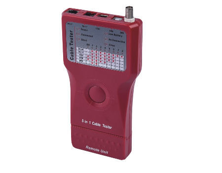 Buy Wholesale China Cable Tester(5 In 1)for Utp/stp Rj45 Rj11/rj12 Bnc ...