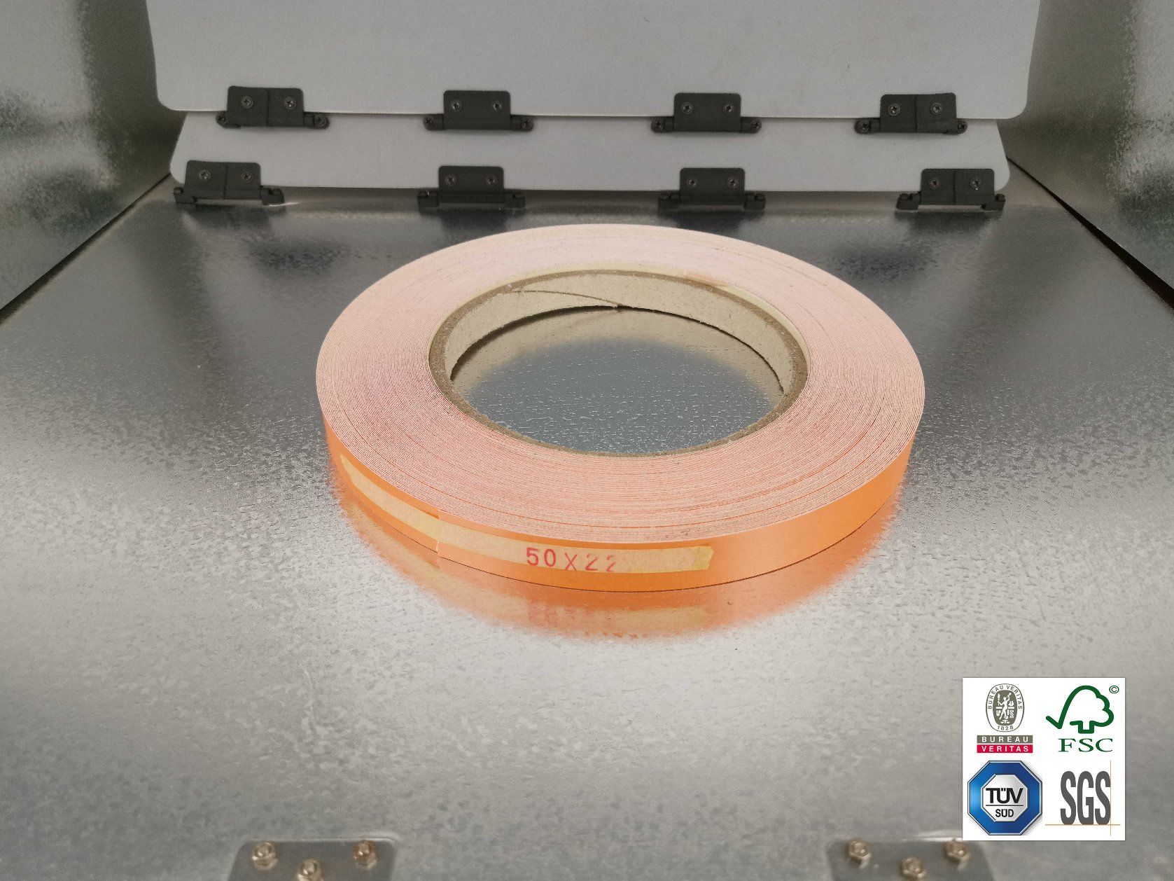 Melamine Paper Edge Banding Tape 18mm Preglue Hot Melt Adhesive - China ...