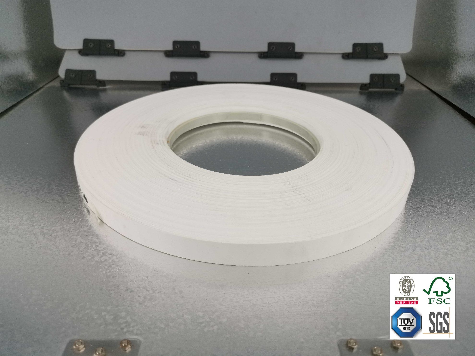 Melamine Paper Edge Banding Tape 18mm Preglue Hot Melt Adhesive - China ...