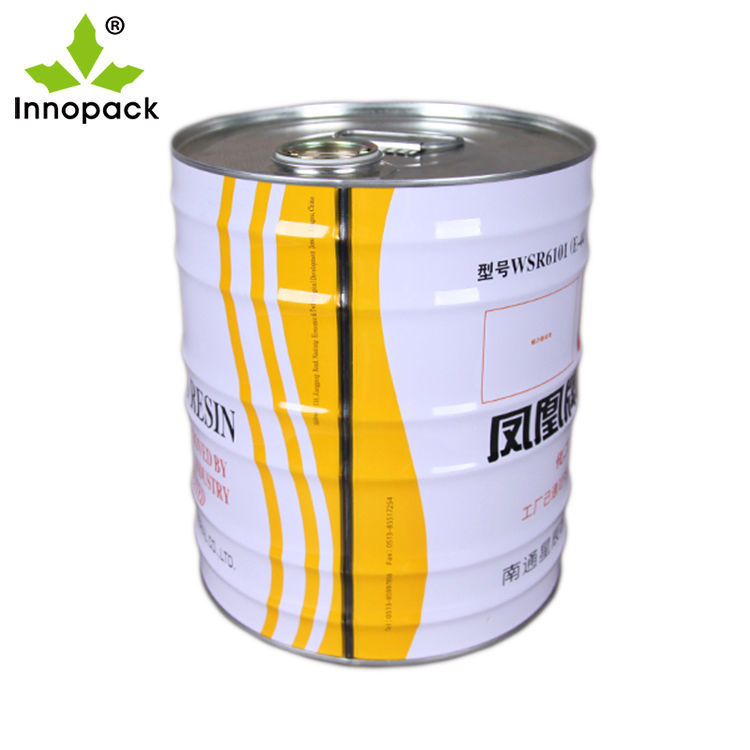 20kg Un Approved Empty Metal Tin Steel Paint Bucket / Drum / For ...