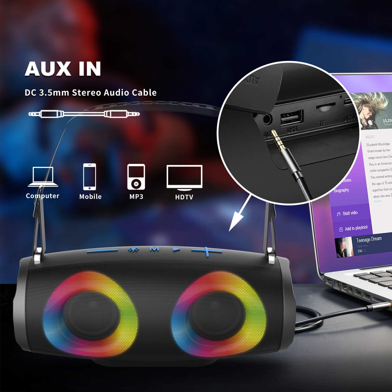 Buy China Wholesale Hifi Sound Quality Rgb Led Light Amplifier Mini ...