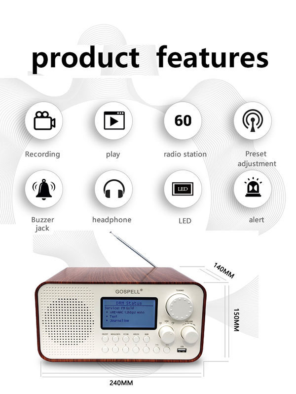 Buy Standard Quality China Wholesale Drm + Radio Am/fm Digital Radio ...