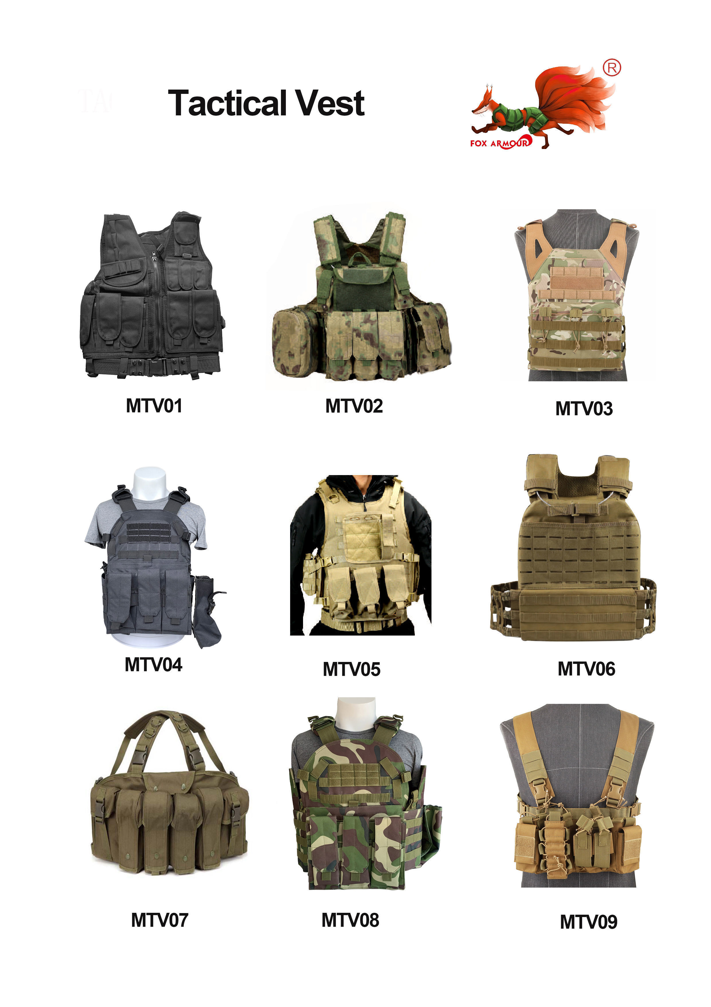 Hot-sale Wholesale Quick Release Tactical Vest For Security Protection ...