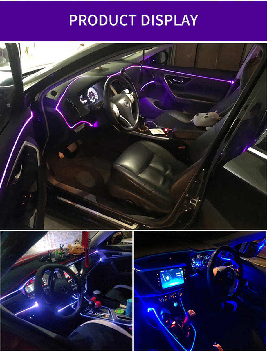 Buy Wholesale China 3.4mm Vehicle Auto Flexible Strip Led Ambient ...