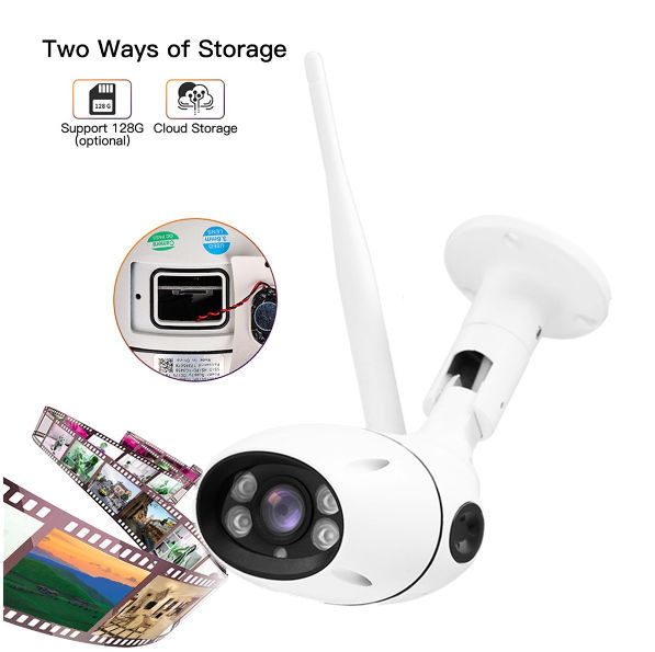 Hd 1080p Waterproof Outdoor Home Surveillance Wifi Wireless Night ...