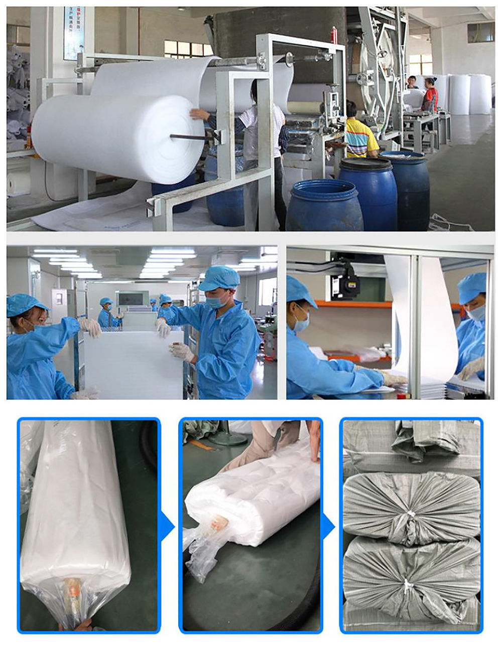 Buy Wholesale China Industrial Paint Arrestor Ceiling Air Filter Cotton ...