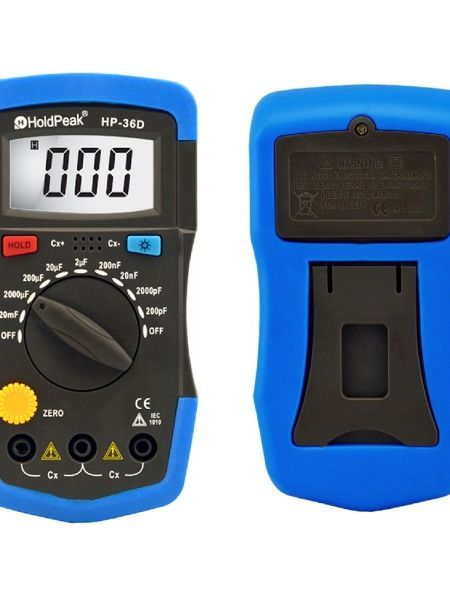 Mini Multimeter Lcd Digital Capacitance Meter Holdpeak Hp-36d - Buy ...