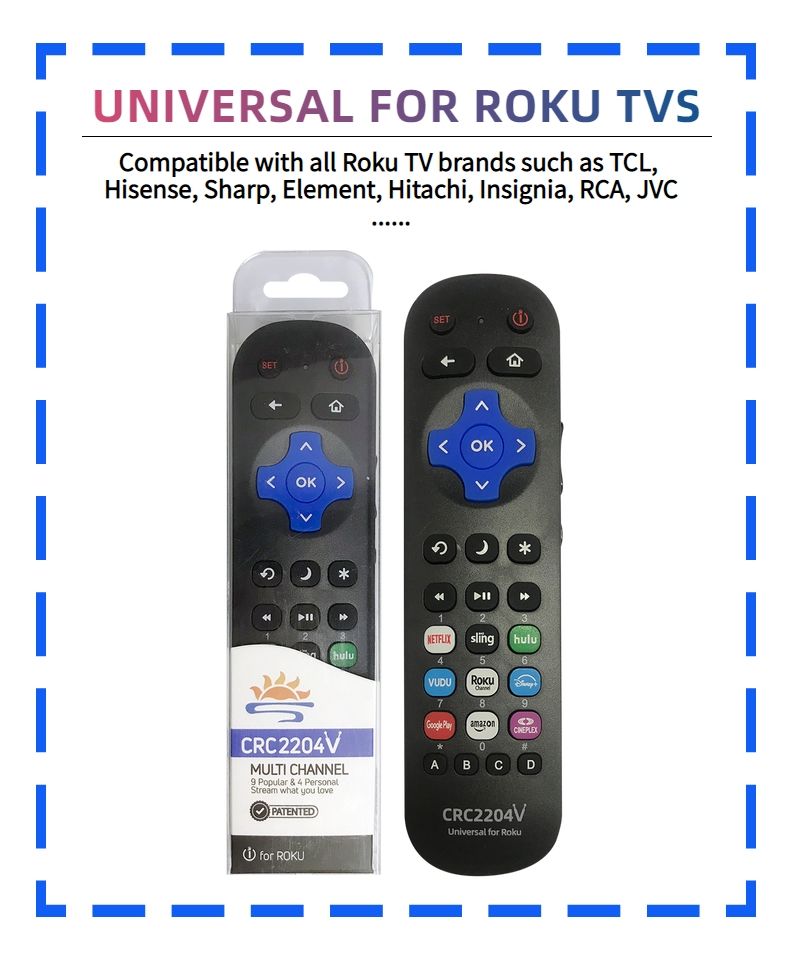 Buy Wholesale China Universal Remote Control For Roku Tv For Tcl ...