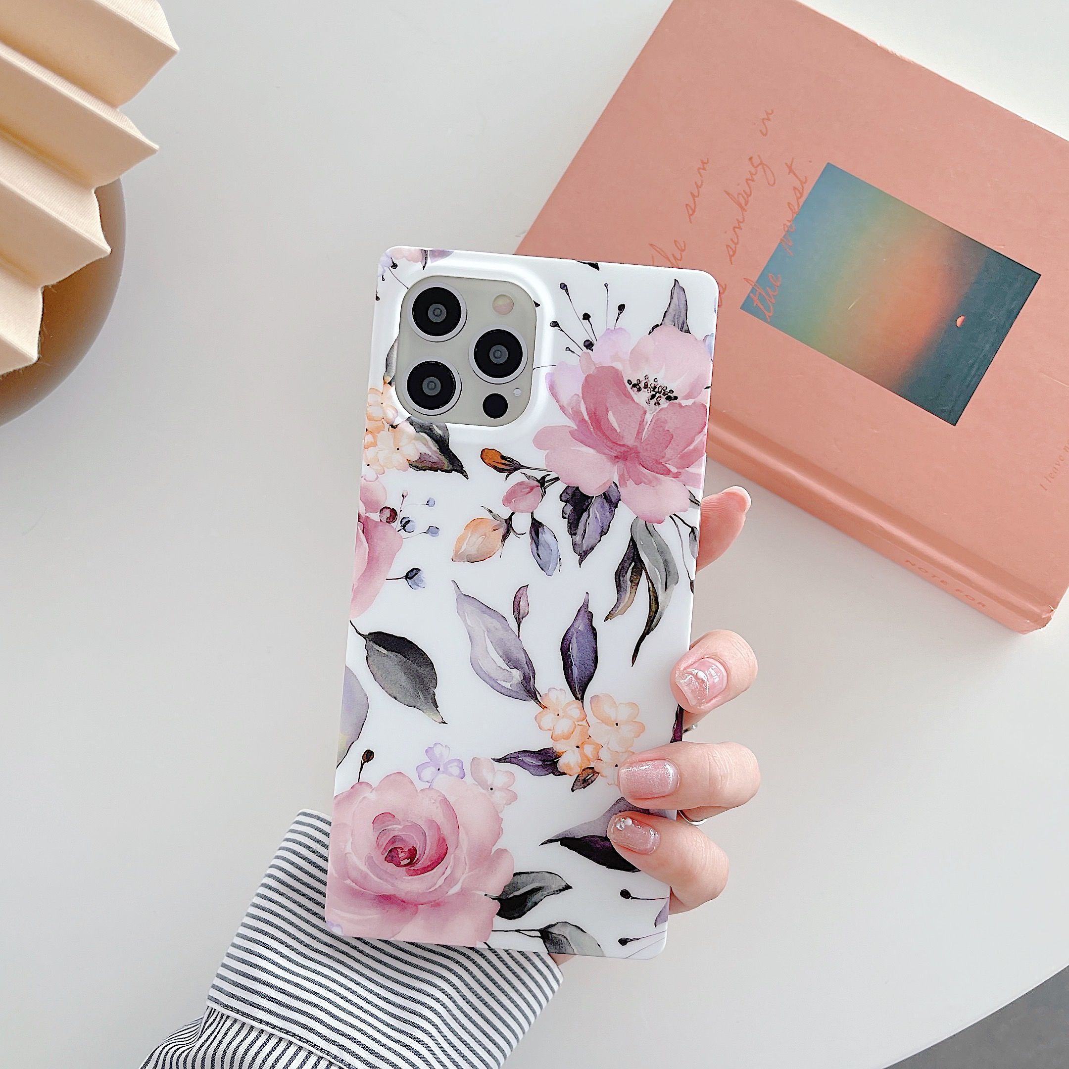 Buy Wholesale China Sublimation Phone Cases Flower Leaf Ins Style ...