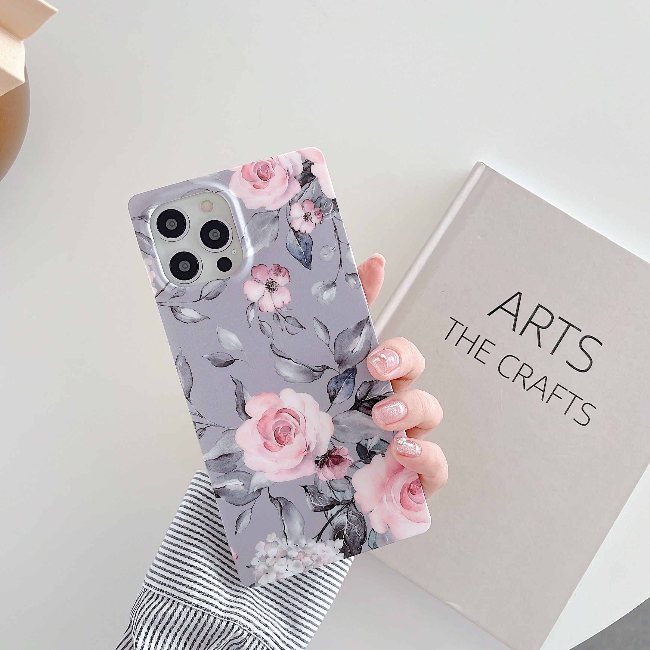 Buy Wholesale China Sublimation Phone Cases Flower Leaf Ins Style ...