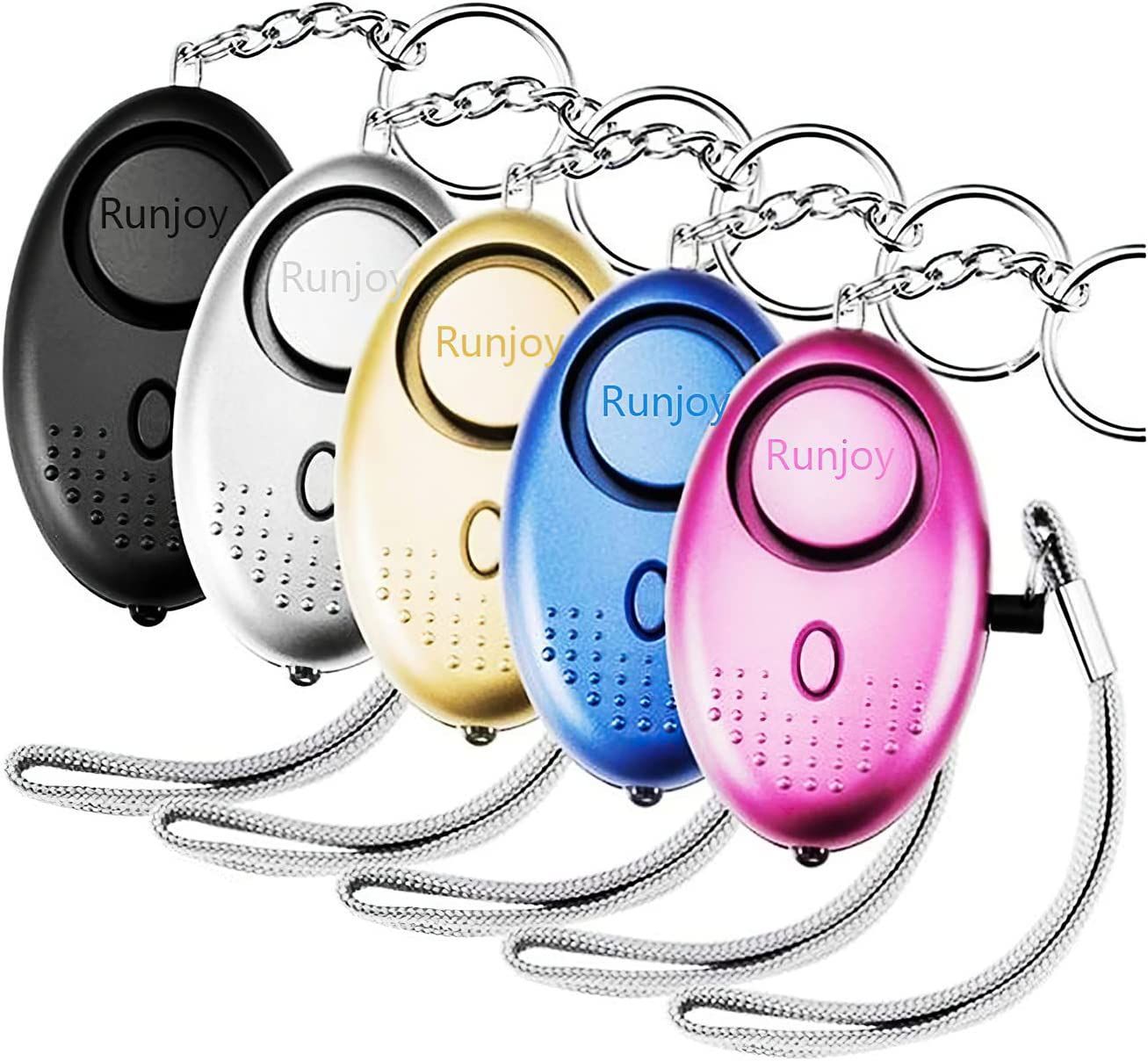 Personal Alarm Self Defense Keychain, Security Alarm Safety Keychain ...