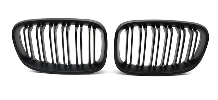 Gmax Automotive Parts Gloss Black Single Slat Front Bumper Mesh Guards ...