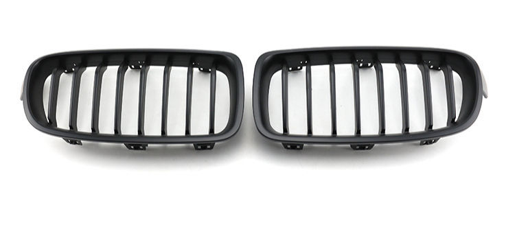 Gmax Automotive Parts Gloss Black Single Slat Front Bumper Mesh Guards ...