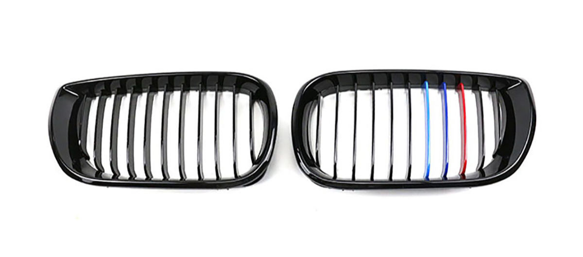 Gmax Automotive Parts Gloss Black Single Slat Front Bumper Mesh Guards ...