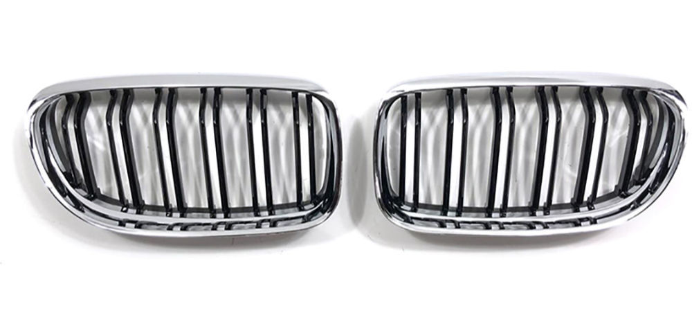 Gmax Automotive Parts Gloss Black Single Slat Front Bumper Mesh Guards ...