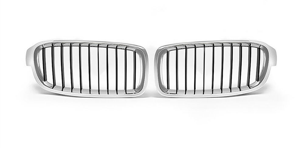 Gmax Automotive Parts Gloss Black Single Slat Front Bumper Mesh Guards ...