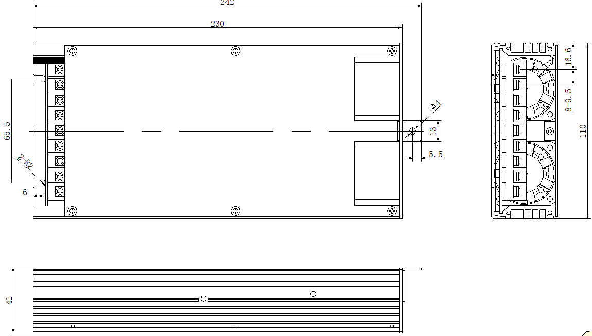 50a 24vdc 1200 Watt W Dc 24 Volt V Ac To Dc Cv 1200w 24v 50 Amps Indoor Ip20 Constant Voltage ...