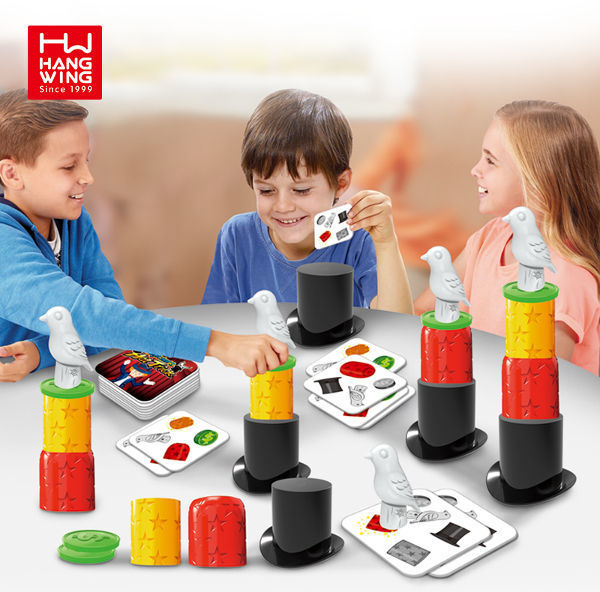 Family Adults Indoor Board Game Preschool Jouet Magic Hat Board Game ...