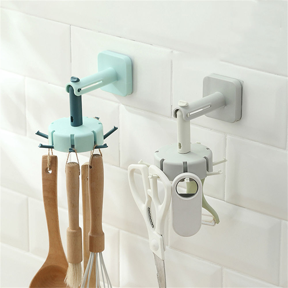 Buy Wholesale China 8 Hooks 360 Degrees Rotating Foldable Kitchen ...