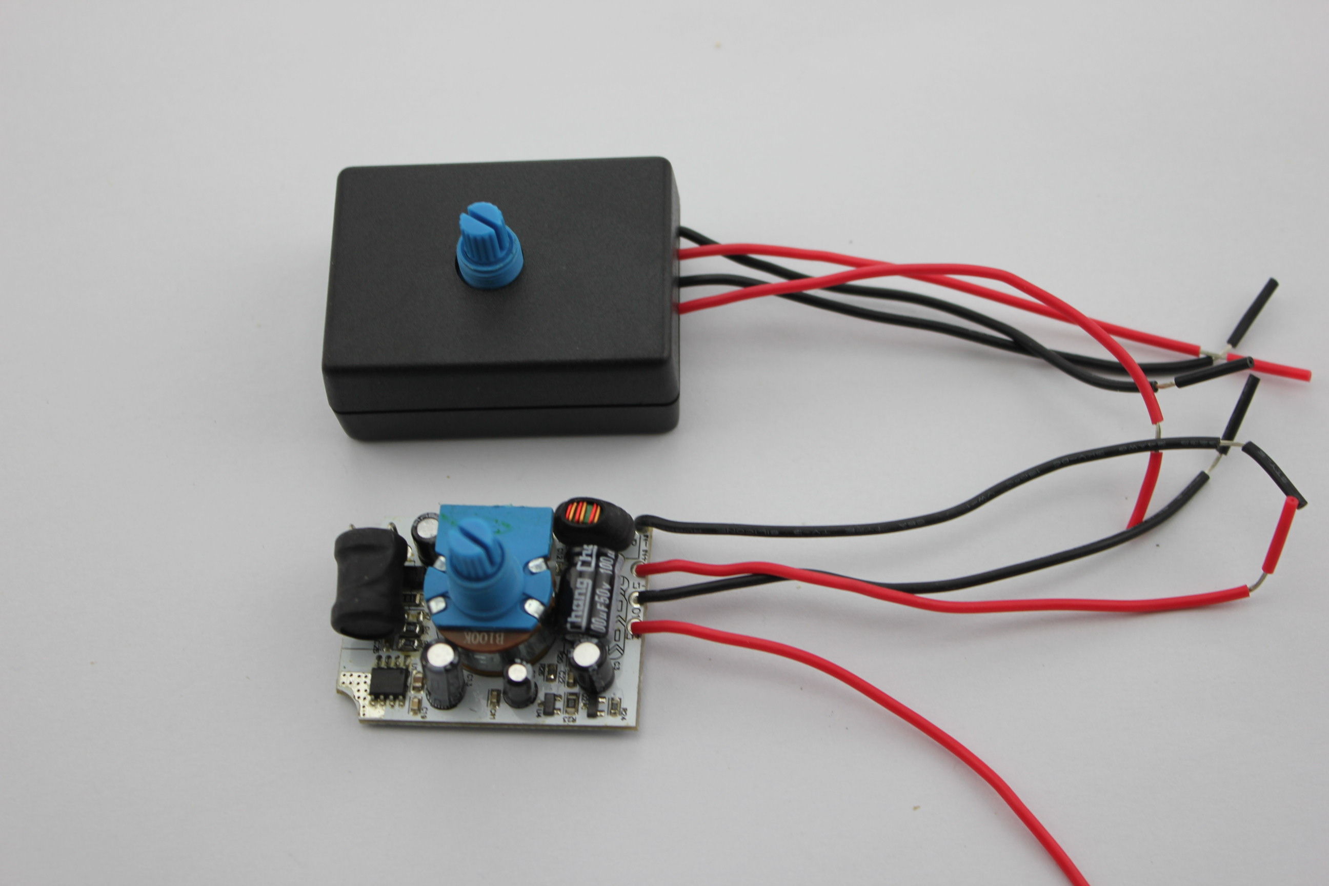 Dc 9-40v 30w Pwm Stepless Dimmable Double Rotary Dimmer Switch - Expore ...