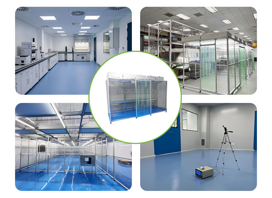 Buy Wholesale China Prefabricated Modular Clean Room Booth & Clean ...