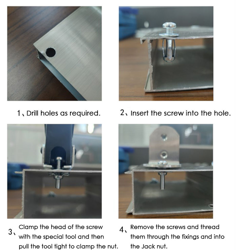 3/8 M6 Steel Zinc Plated Galvanized Stainless Steel Ss304 Petal Insert ...