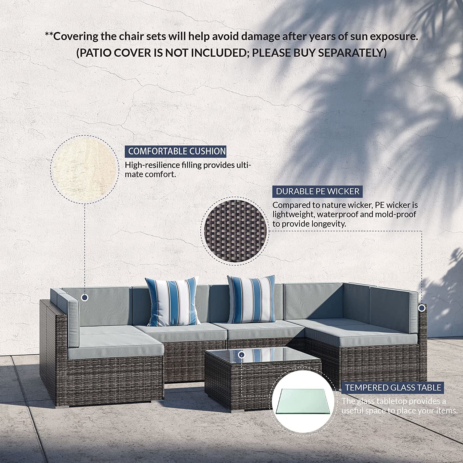 Buy Wholesale China Rattan Garden Furniture Set And Coffee Table Patio ...