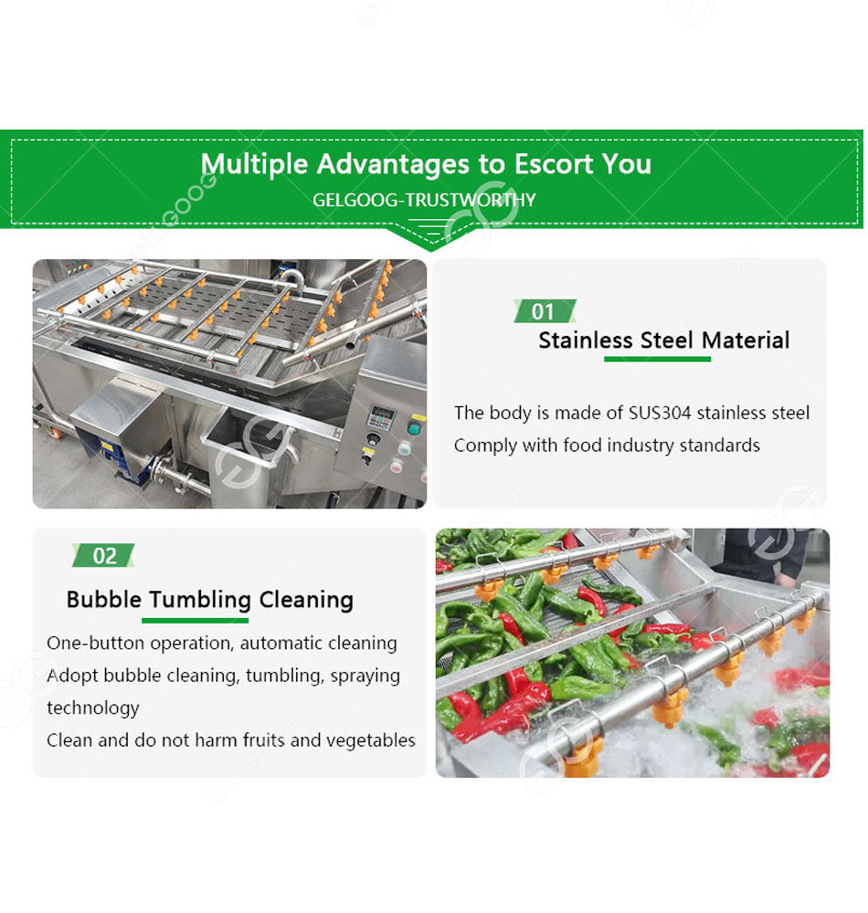 Ce Certified Industrial Mango Washing Machine For Farm - Buy China ...