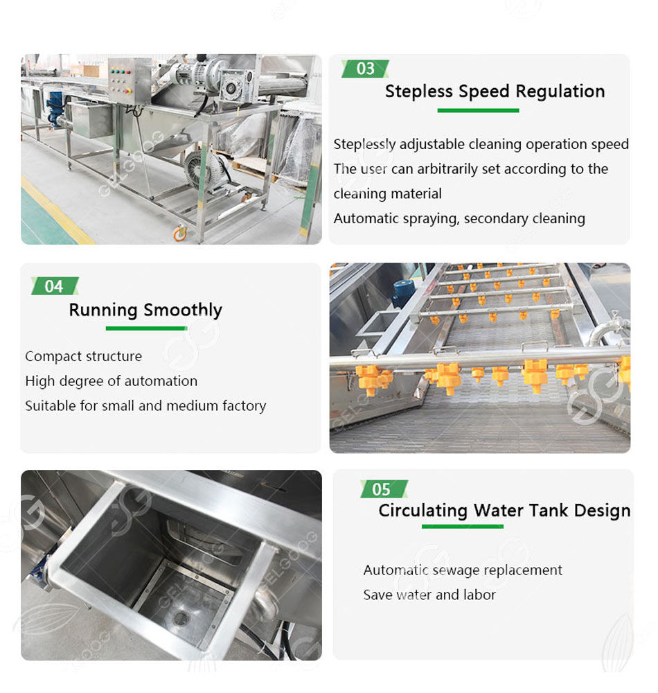 Ce Certified Industrial Mango Washing Machine For Farm - Buy China ...