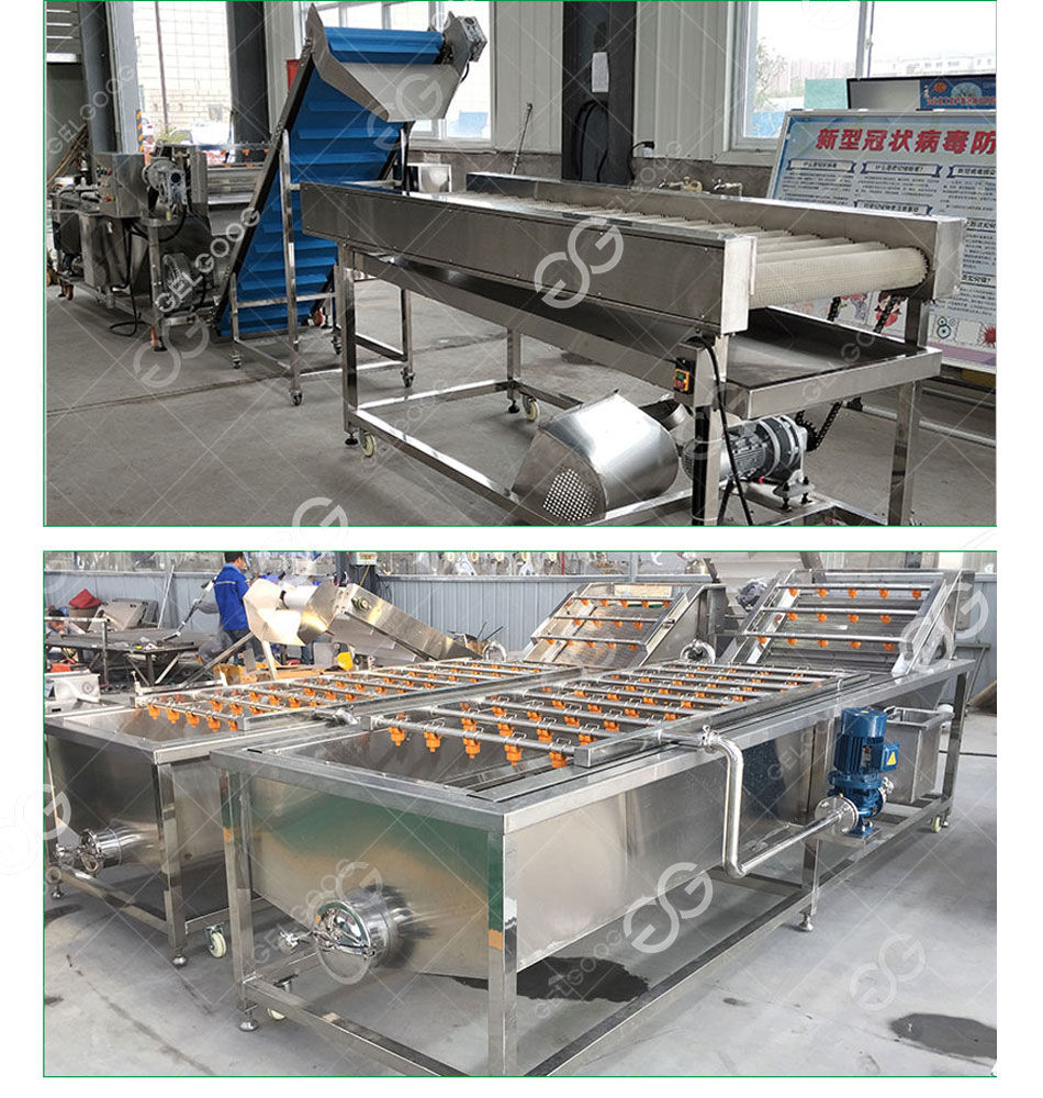 Ce Certified Industrial Mango Washing Machine For Farm - Buy China ...