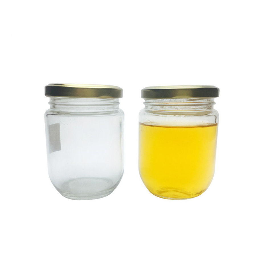 Buy Wholesale China Clear Empty 250ml 8oz Round Shape Coconut Oil Jam ...