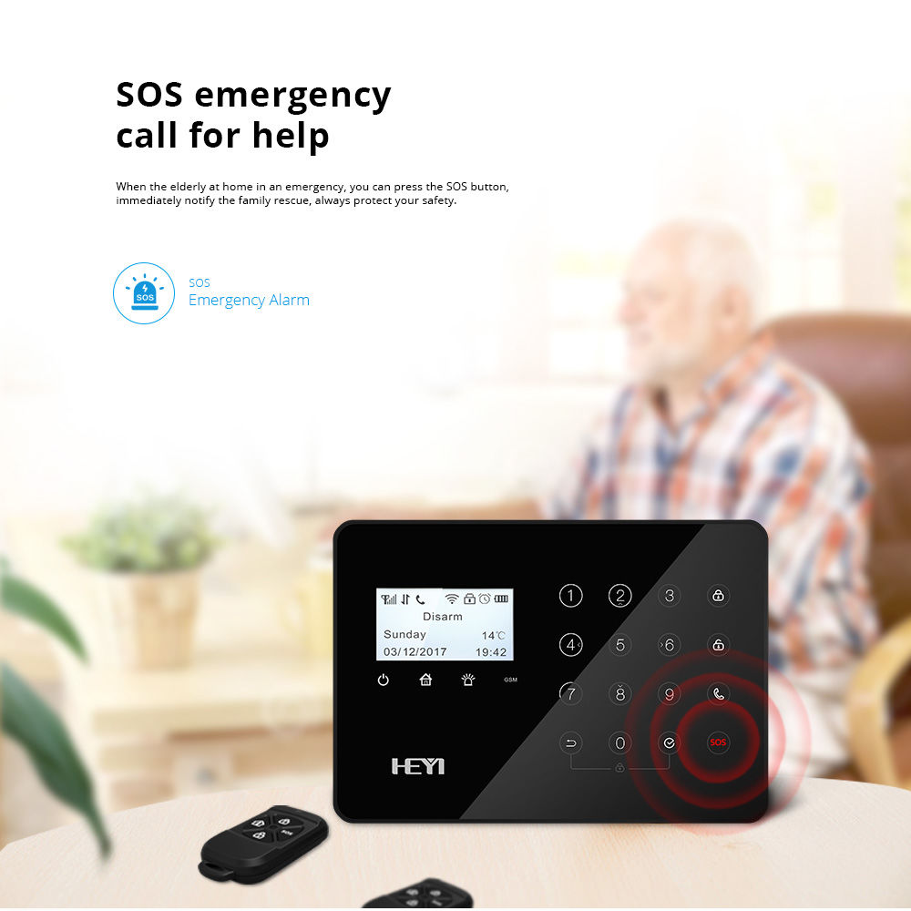 Buy Wholesale China App Remote Control Home Security Tuya Alarm System ...