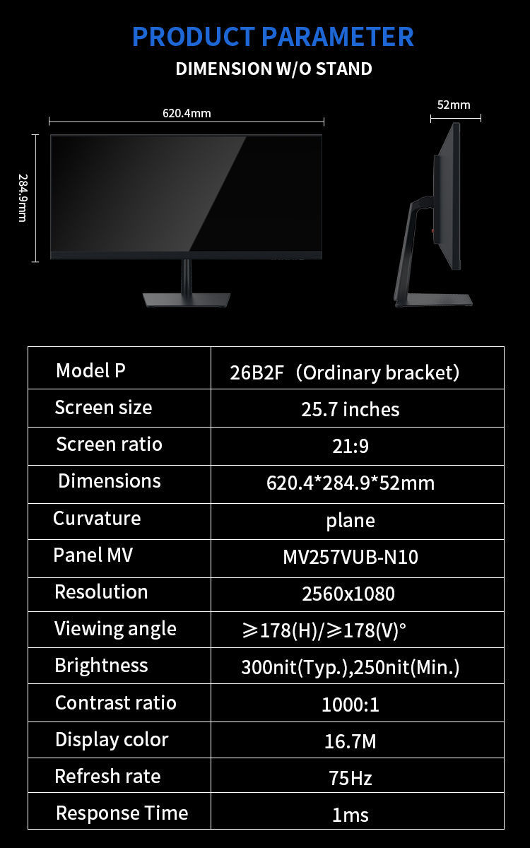 Bulk Buy China Wholesale Odm Frameless Super Thin 1ms Ips 1k Pc " 27 ...