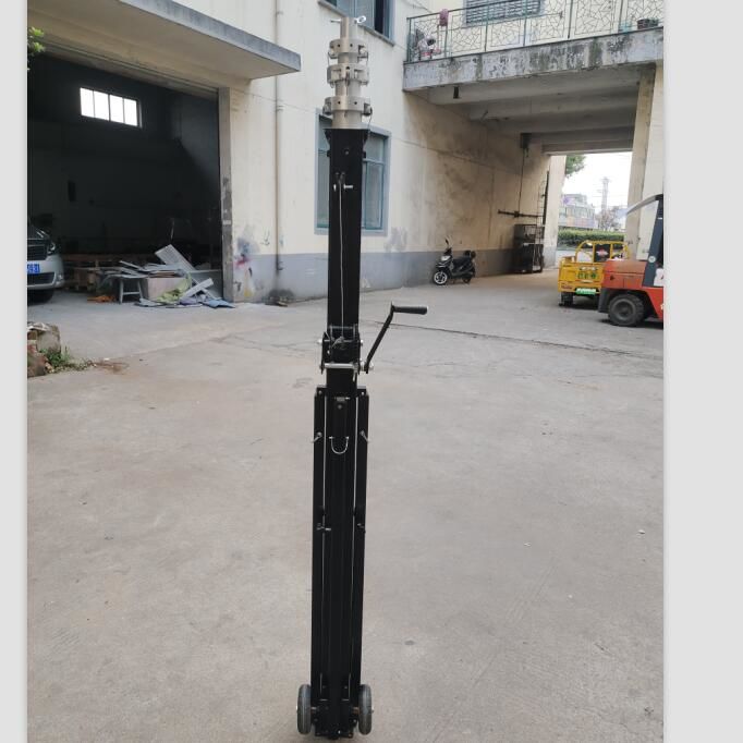 Buy Standard Quality China Wholesale 12m Hand Winch Up Telescopic Mast ...