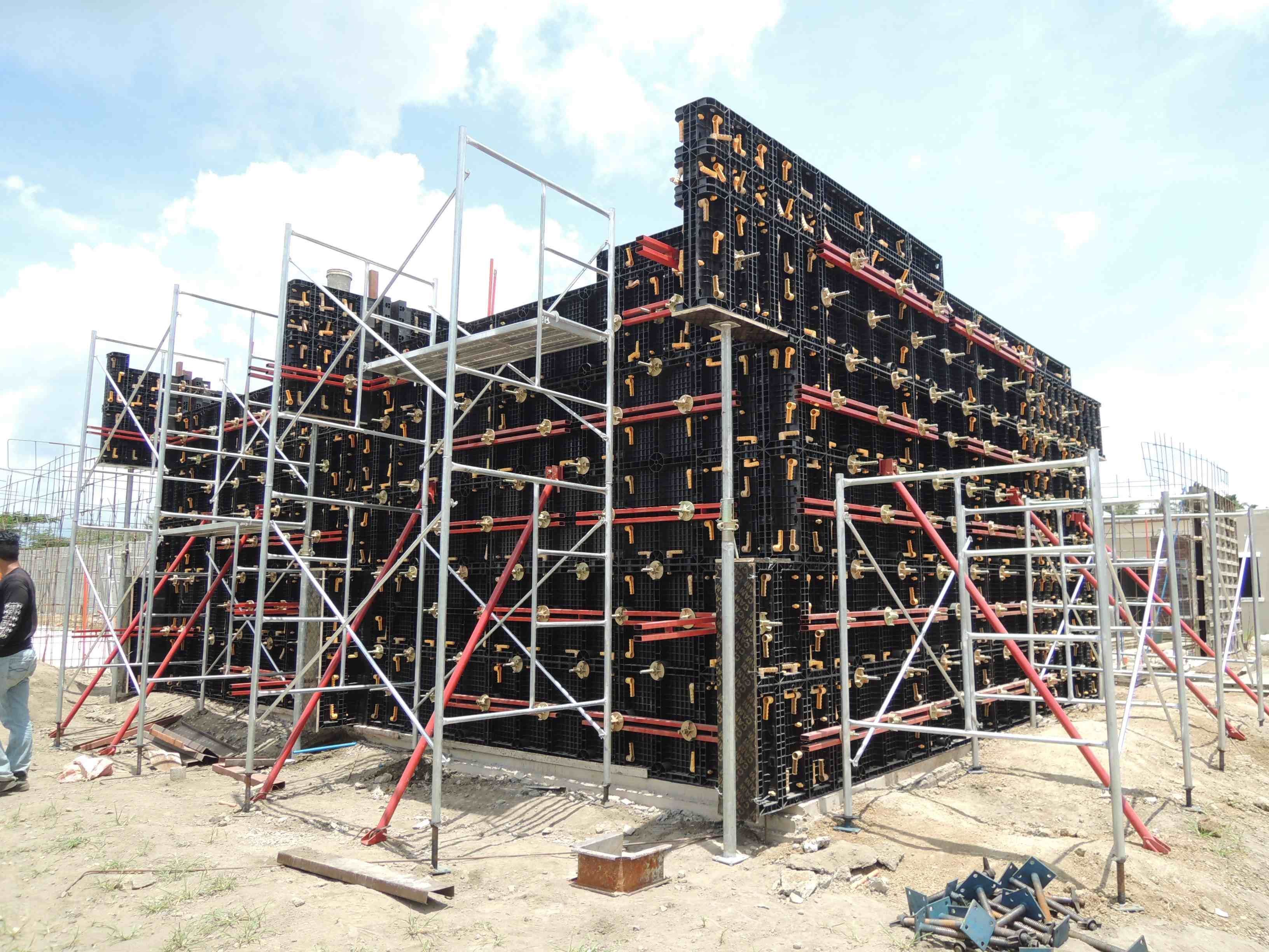 Buy Wholesale China Construction Reusable Plastic Formwork For Concrete ...