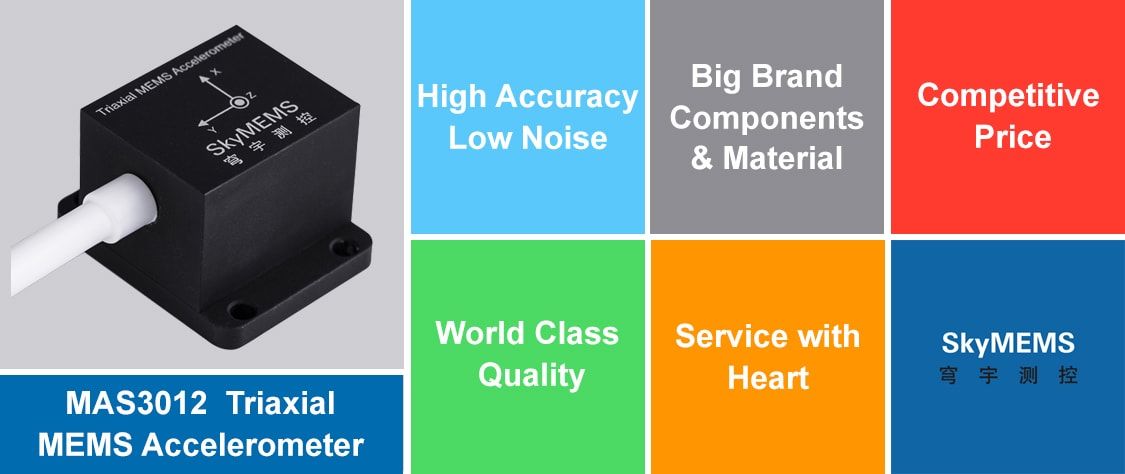 Buy Wholesale China High Performance 1ug 3 Axis Mems Accelerometer & Accelerometer at USD 850 ...