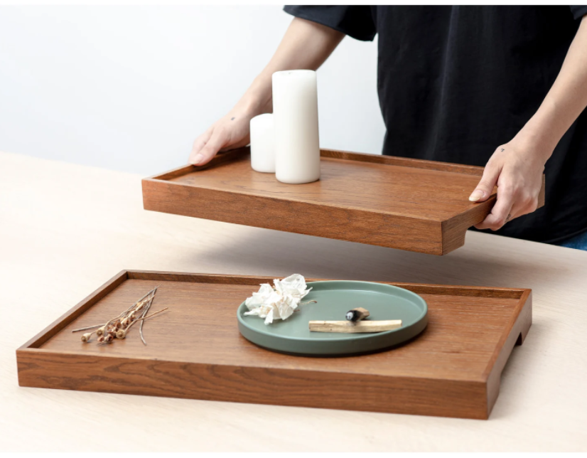 Buy Wholesale China Hot Sale Walnut Handmade Oak Wood Serving Coffee ...