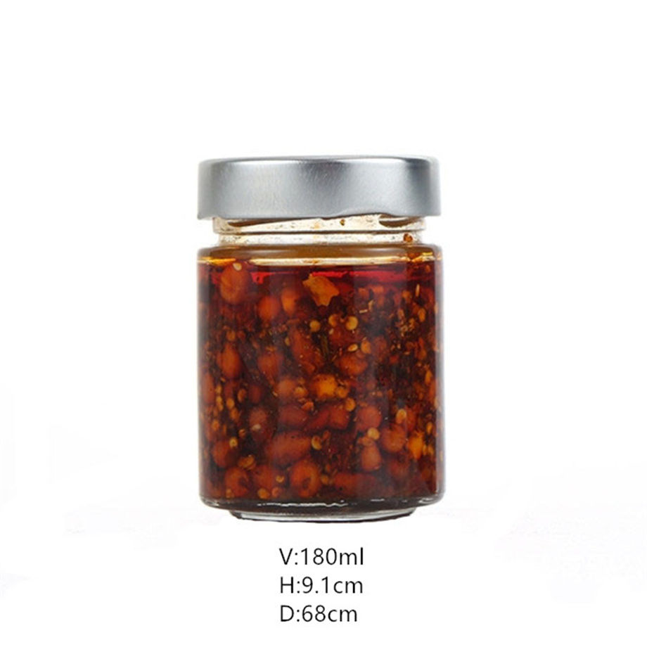 Buy Wholesale China 100ml180ml280ml 380ml Clear Straight Side Round ...