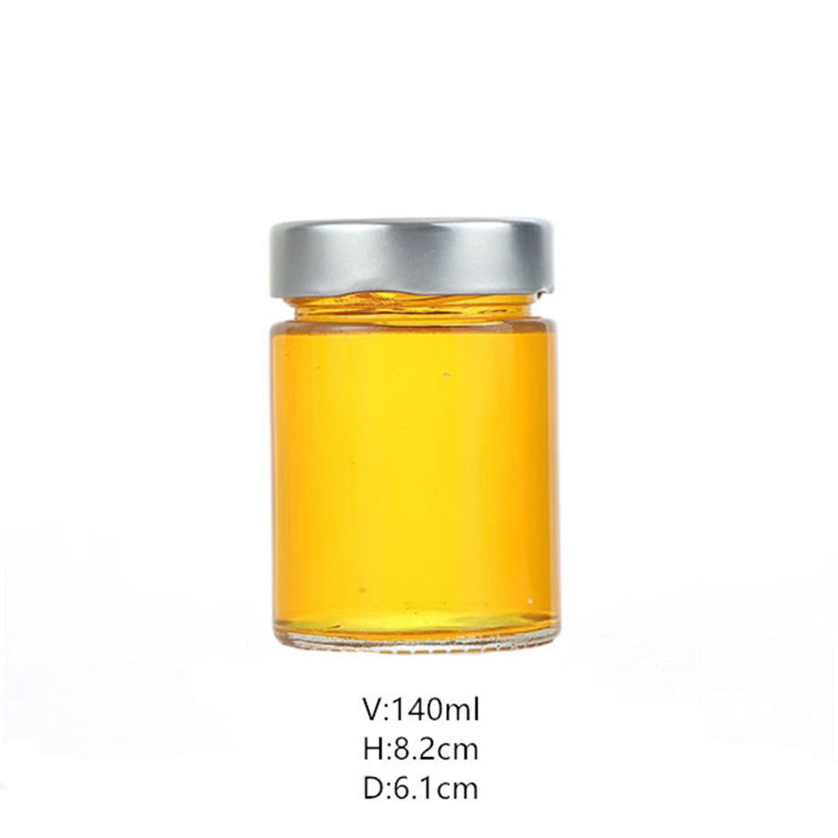 Buy Wholesale China 100ml180ml280ml 380ml Clear Straight Side Round ...