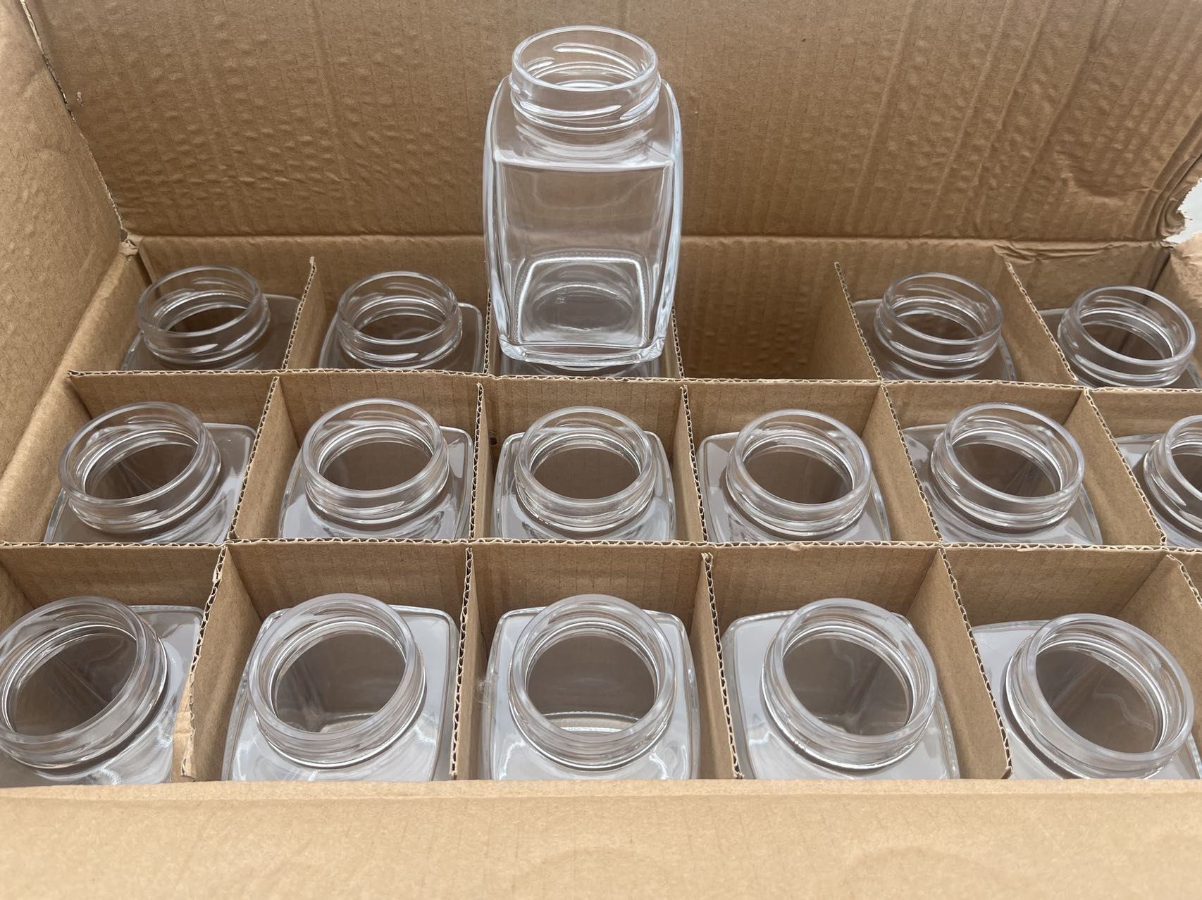 Buy Wholesale China 100ml180ml280ml 380ml Clear Straight Side Round ...