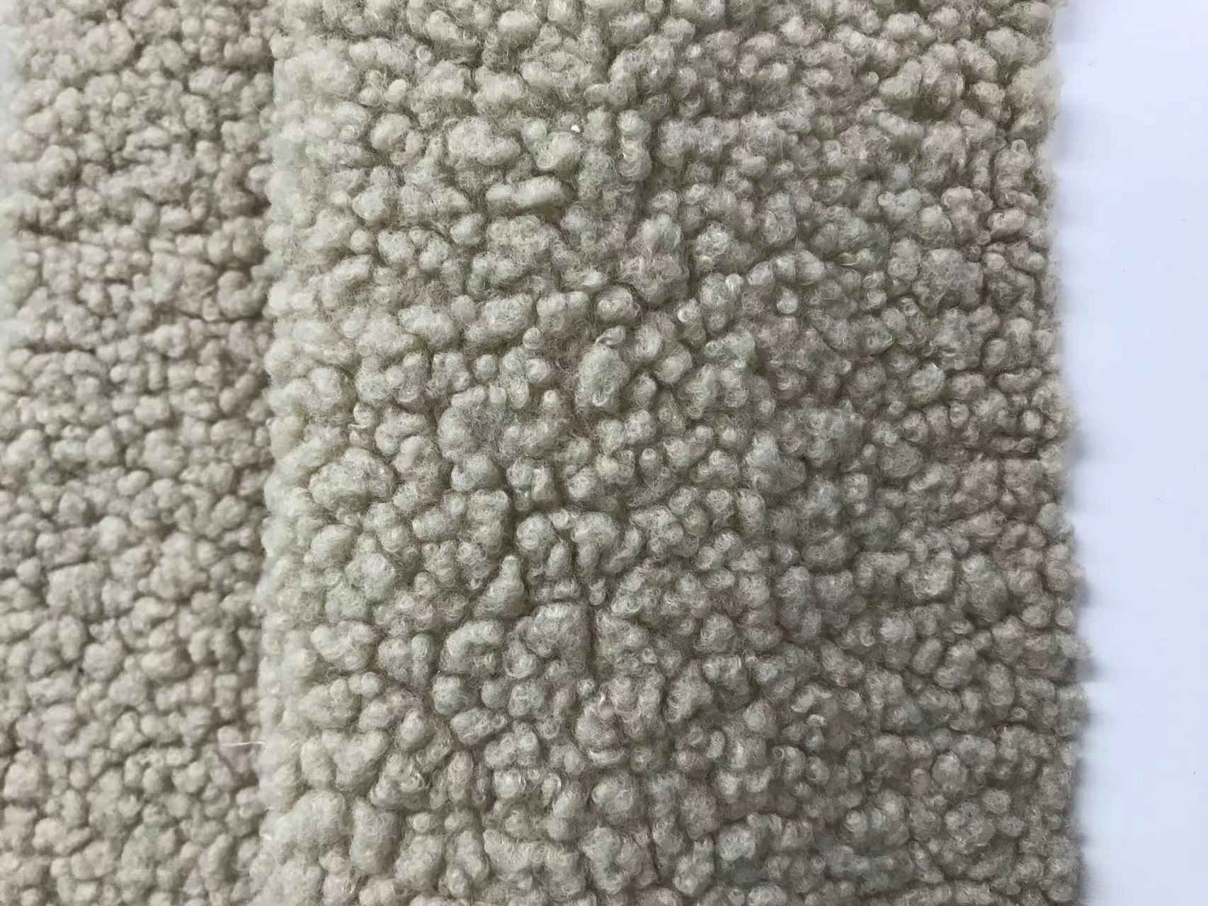 Buy Wholesale China 100% Polyester Sherpa Fleece Fabric For Garment ...