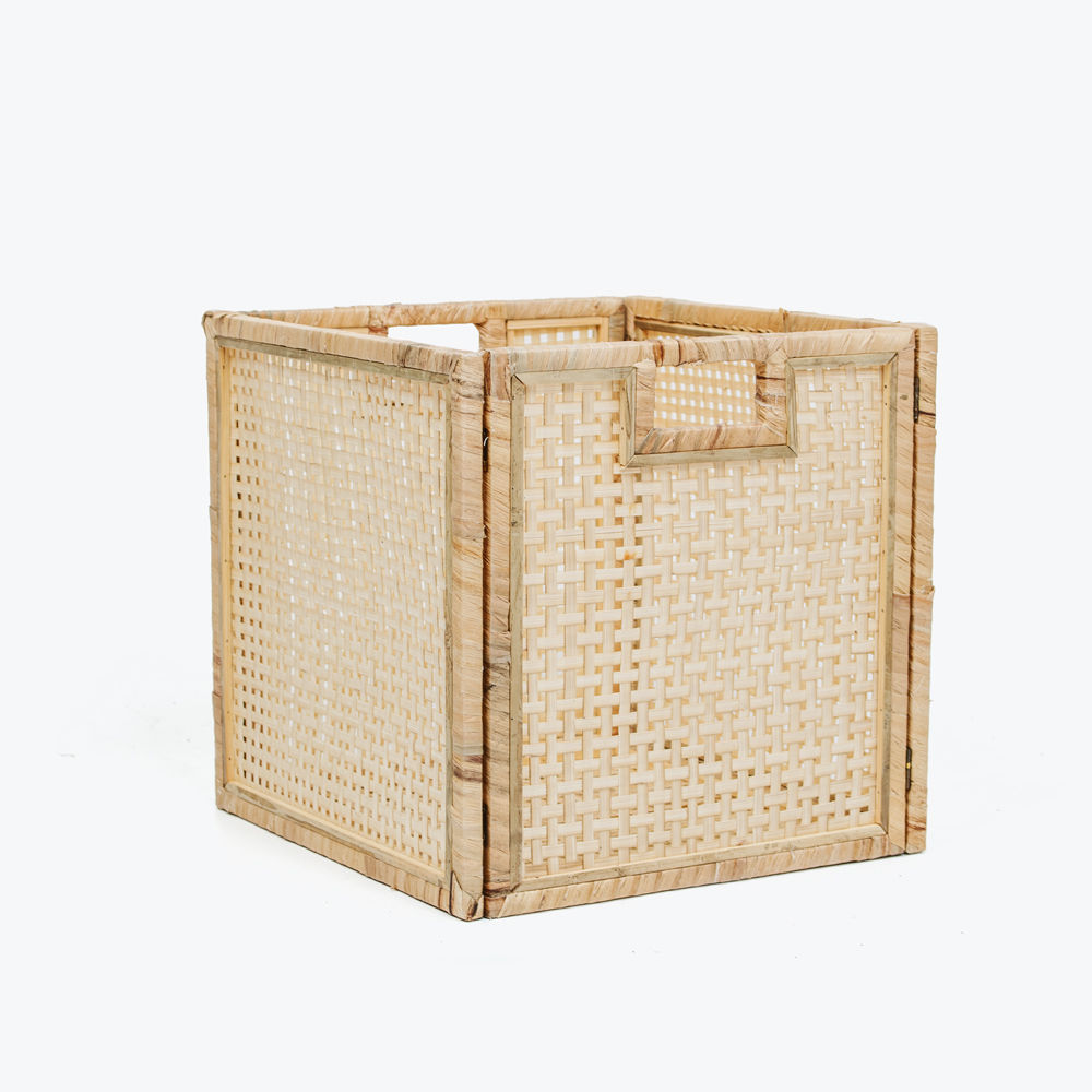 Buy Wholesale Vietnam Oem/odm Bamboo Storage Cube Baskets Made In Viet Nam & Bamboo Storage Cube ...