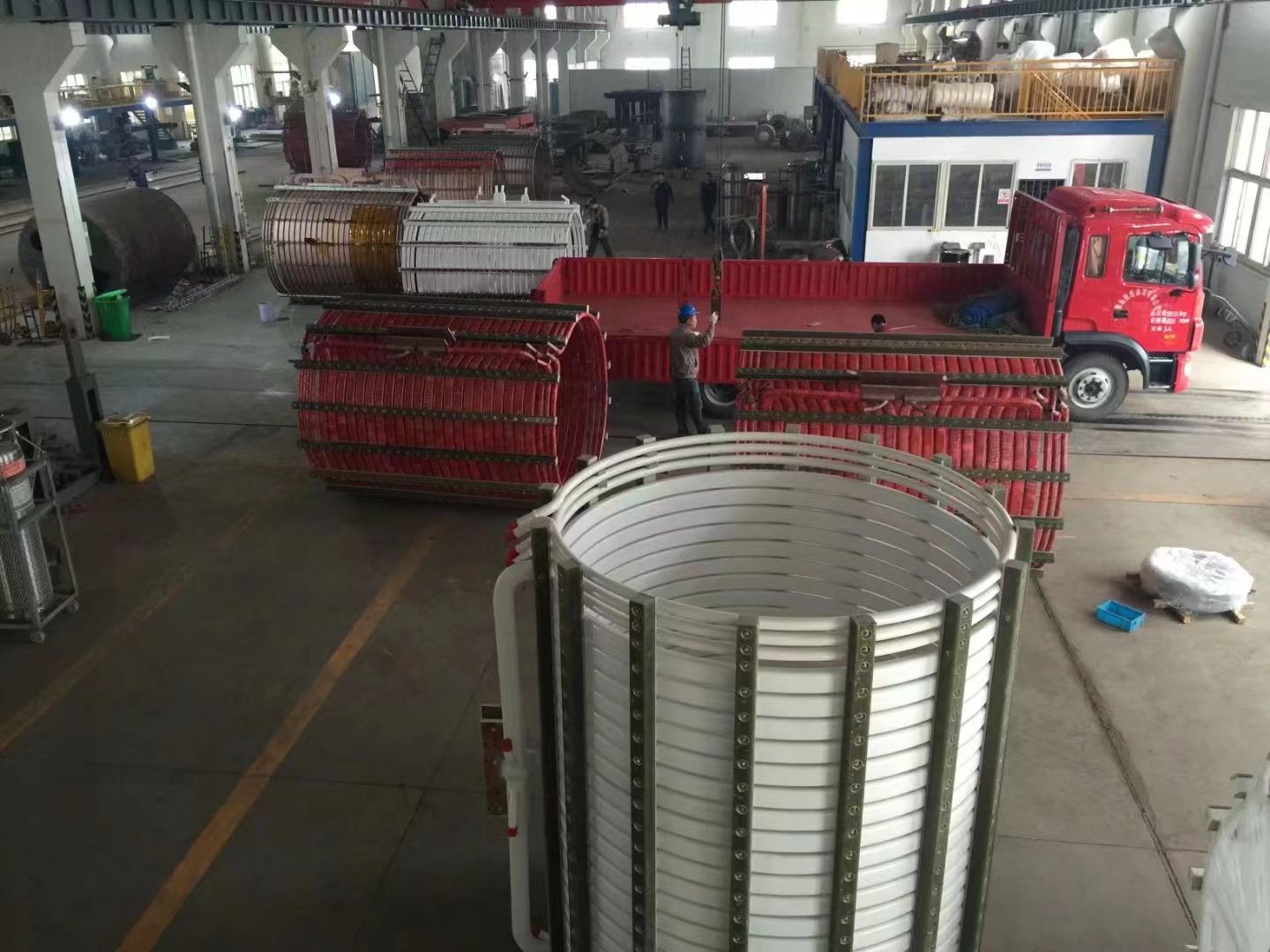 Industrial Copper Tube Induction Coil Unit For Vacuum Furnace ...
