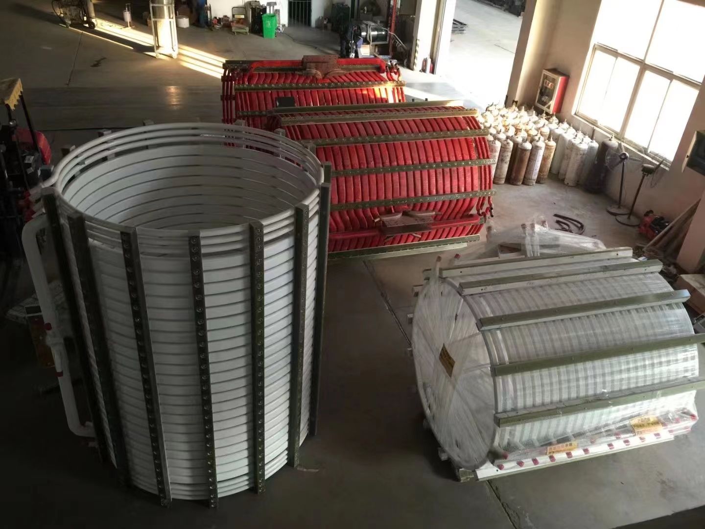 Industrial Copper Tube Induction Coil Unit For Vacuum Furnace ...