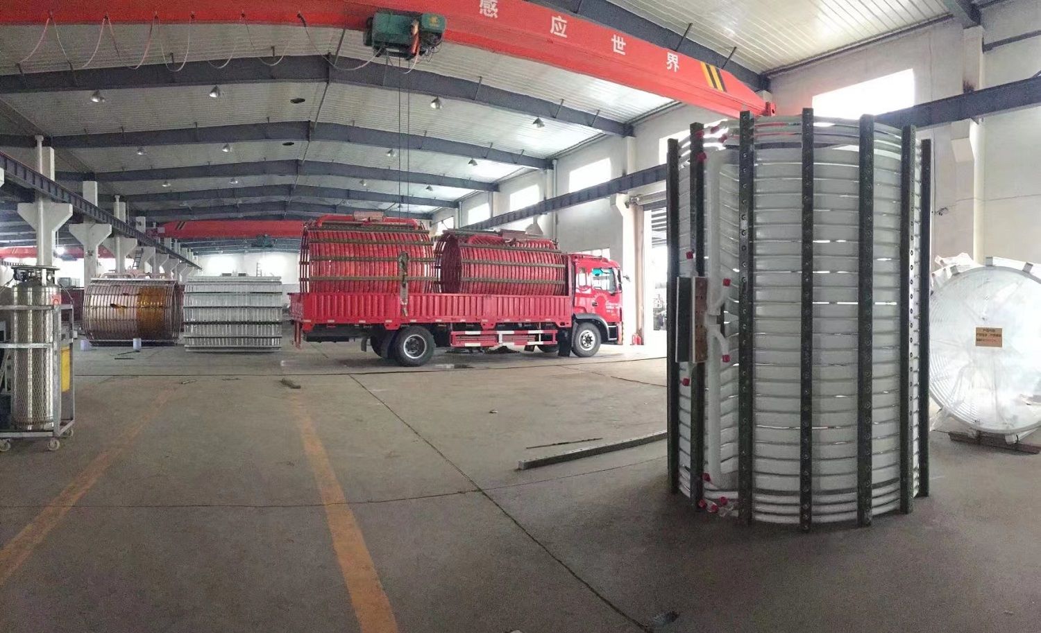 Industrial Copper Tube Induction Coil Unit For Vacuum Furnace ...