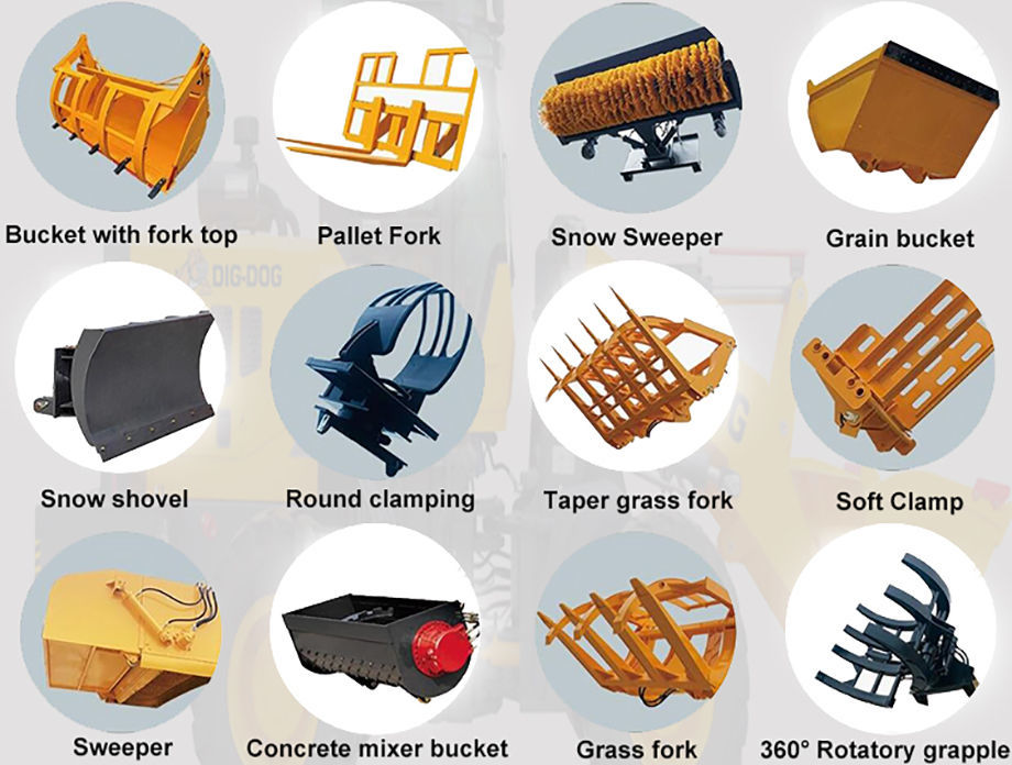 Brand New Loader Articulated Mini Wheel Loader Price - China Wholesale ...