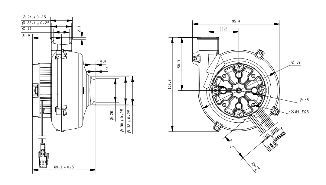 Buy Wholesale China Air Pump Blower With 10.5kpa Pressure High Speed ...